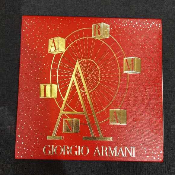 Giorgio Armani | Other | Giorgio Armani Red Gold Holiday Box Set Empty ...